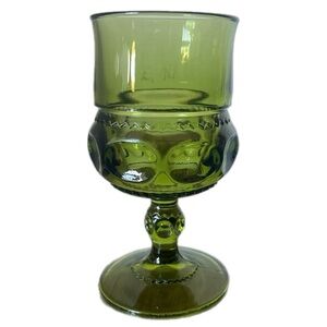 Kings Crown | Dining | Vintage Goblets Set Of 4 Avocado Green Kings ...